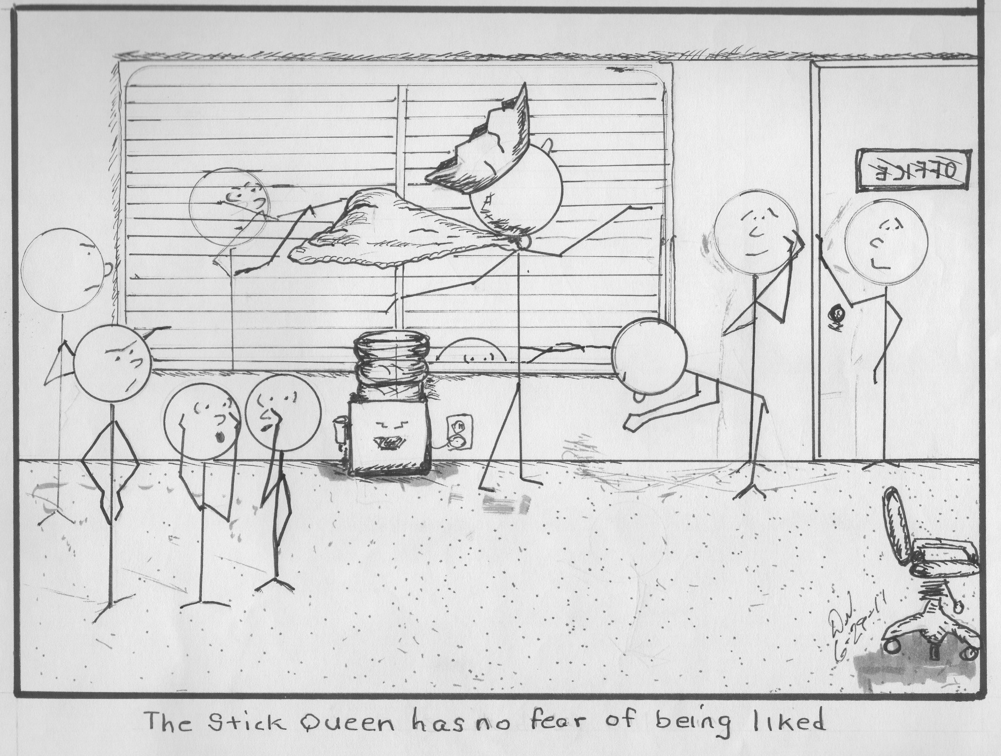 The Queen Insists Upon Work Place Loyalty and Adoration – The Stick ...