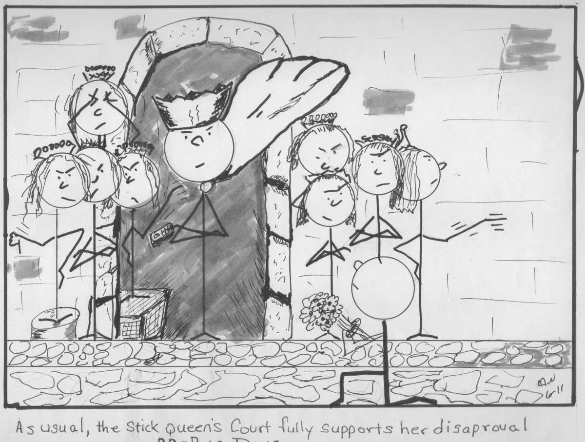 The Stick Queen Holds Court – The Stick Queen by David G. Nunez