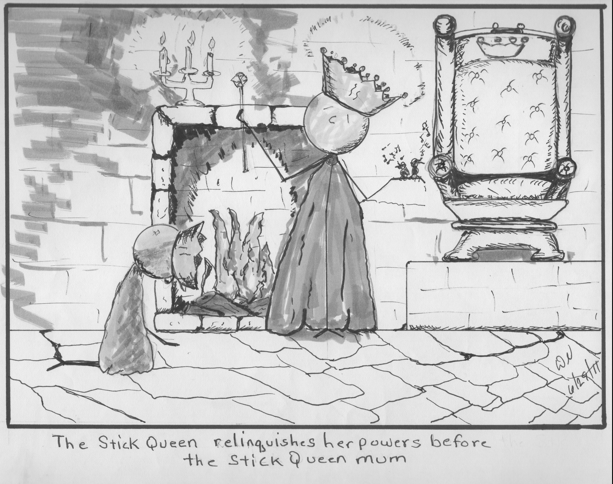 The Queen Mum Is Supreme – The Stick Queen by David G. Nunez