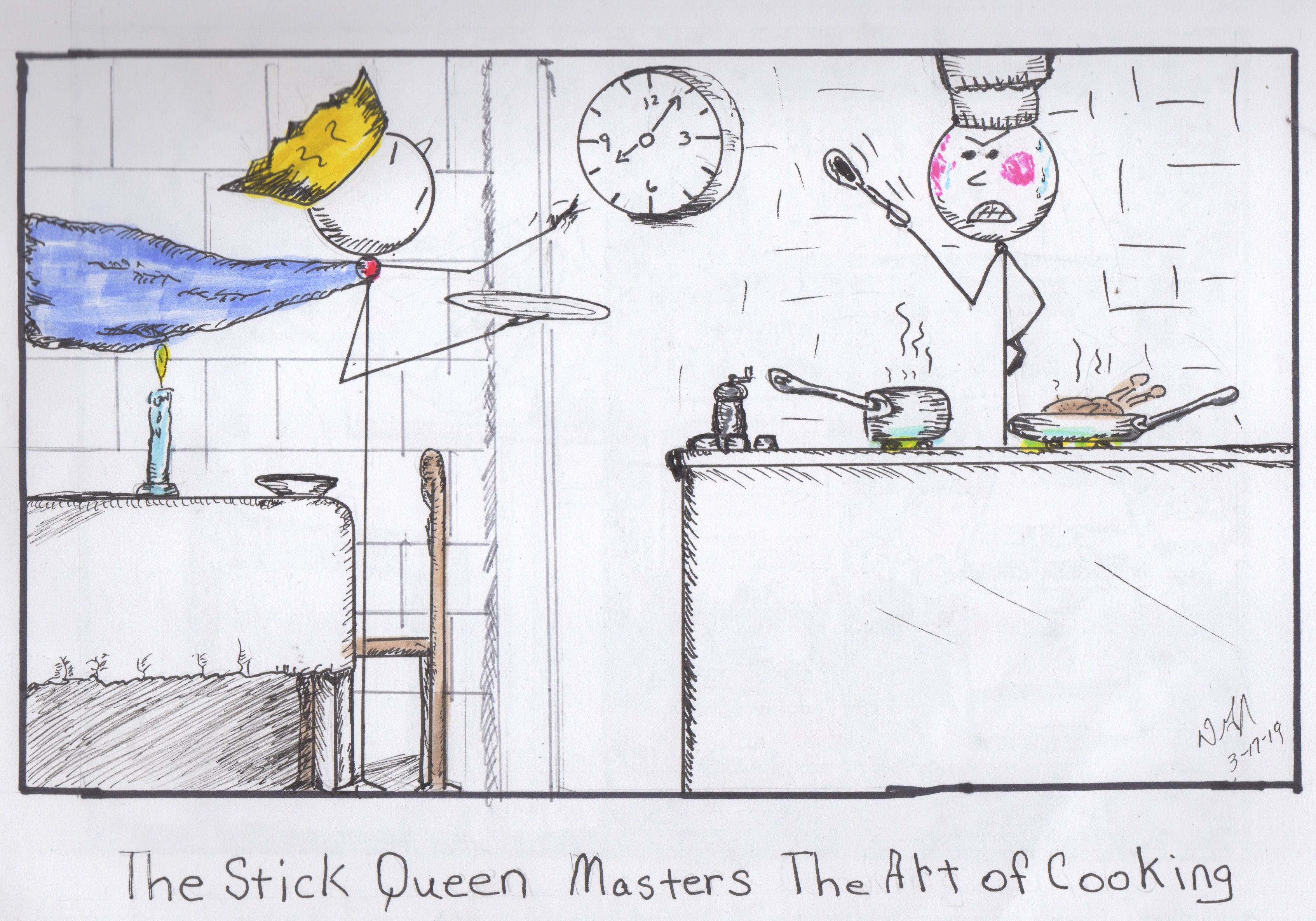 The Art of Cooking…Mastered – The Stick Queen by David G. Nunez