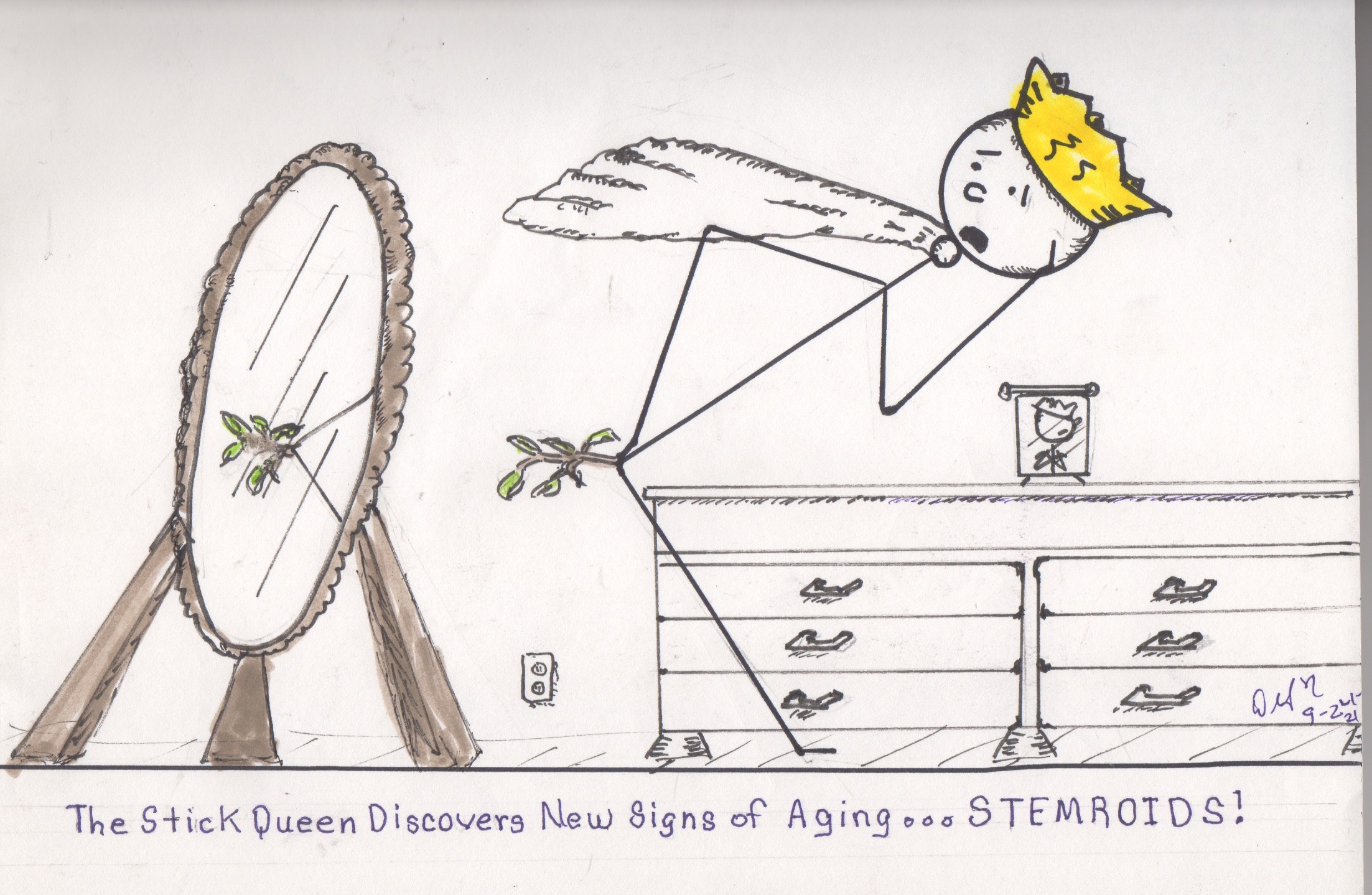 The Stick Queen Discovers New Signs of Aging…Stemroids! – The Stick ...